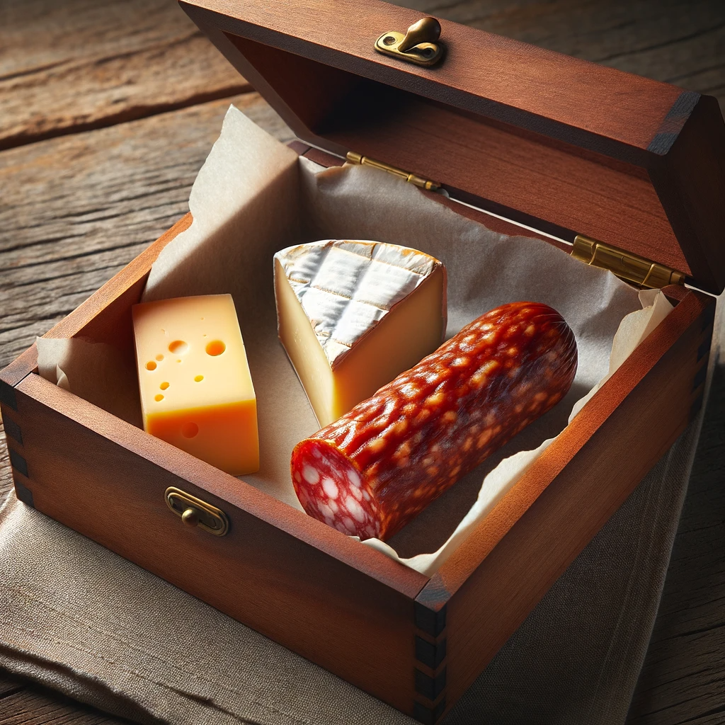 Small Cheese and Charcuterie Box: A Flavorful Culinary Experience ...